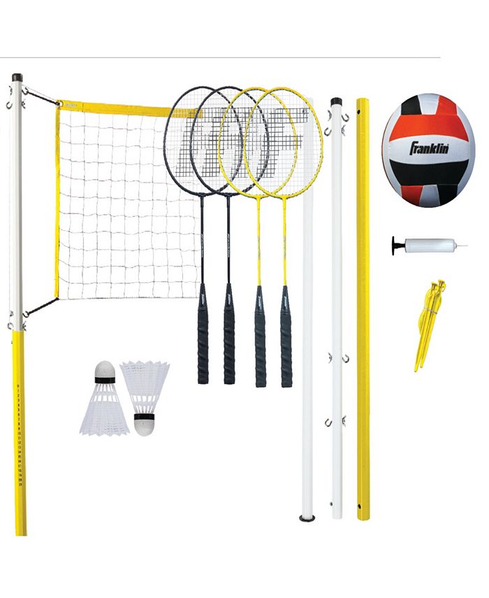 Franklin Sports Family Badminton Volleyball Set - Macy's