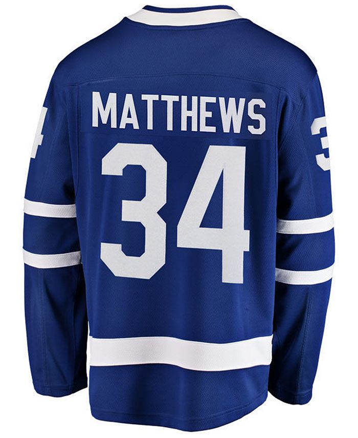 Fanatics Branded Men's Auston Matthews White Toronto Maple Leafs St ...
