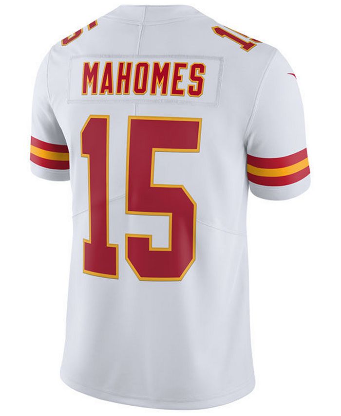 Nike Men's Patrick Mahomes White Kansas City Chiefs Vapor Limited ...