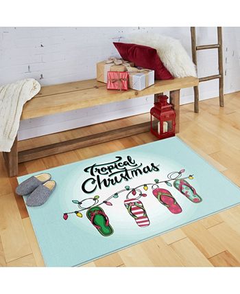 Mohawk Tropical Christmas Accent Rug, 24" x 40" - Macy's