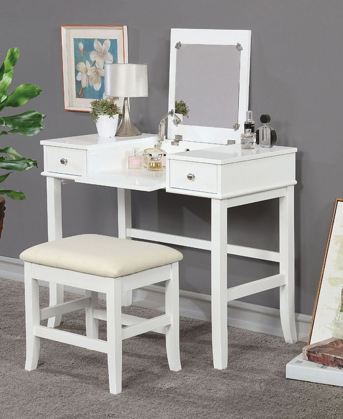 Furniture of America Everton 2-Piece Vanity Set - Macy's