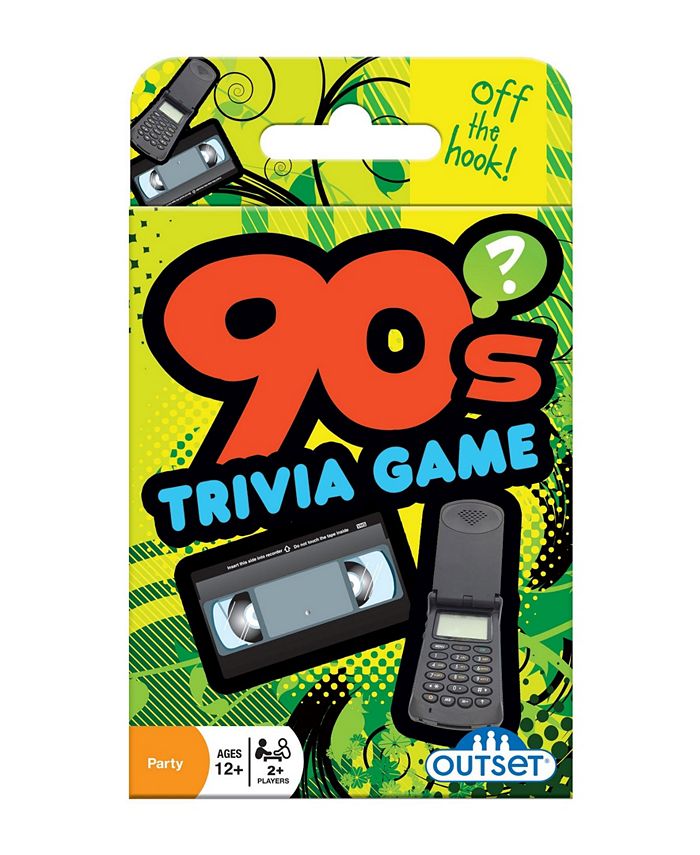 MasterPieces Puzzles Outset Media 90s Trivia Card Game - Macy's