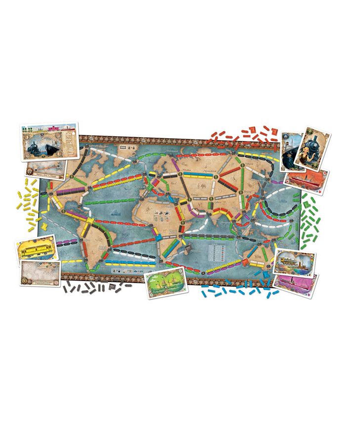 MasterPieces Puzzles Asmodee Editions Ticket To Ride Rails and Sails ...