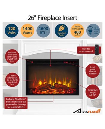A Design Studio Falster Fireplace Tv Stand For Tvs Up To 65" - Macy's