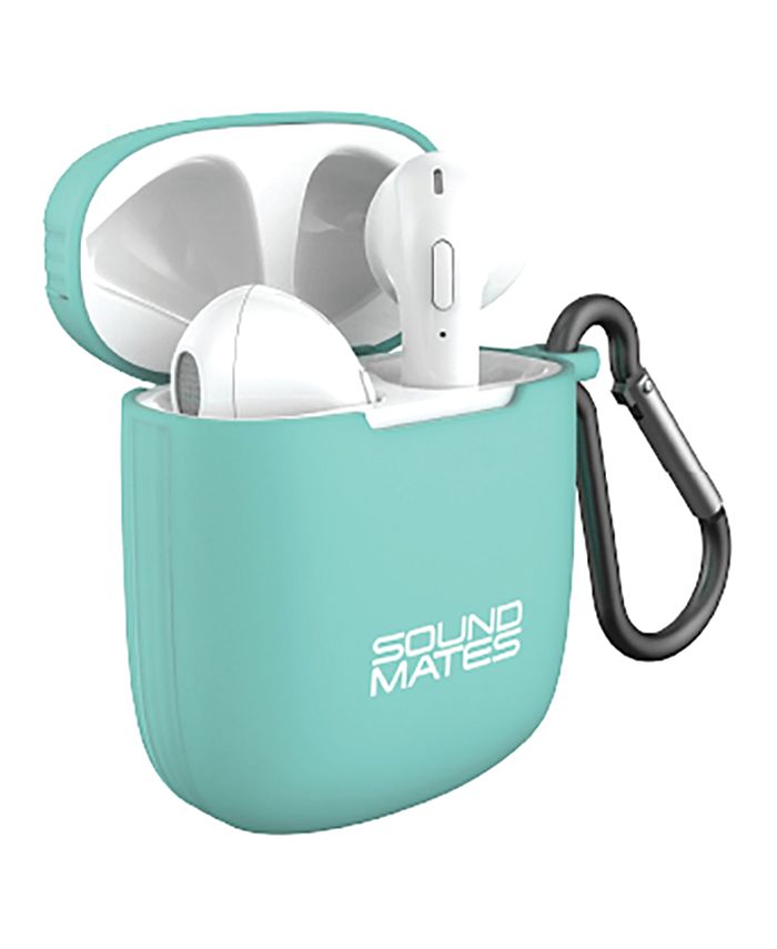 Tzumi SoundMates Wireless Stereo Earbuds with Wireless Charging Case ...