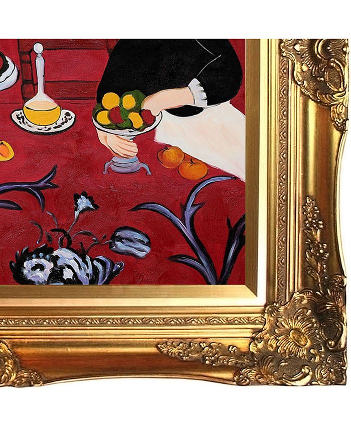 La Pastiche By Overstockart Red Room Harmony In Red with Victorian ...