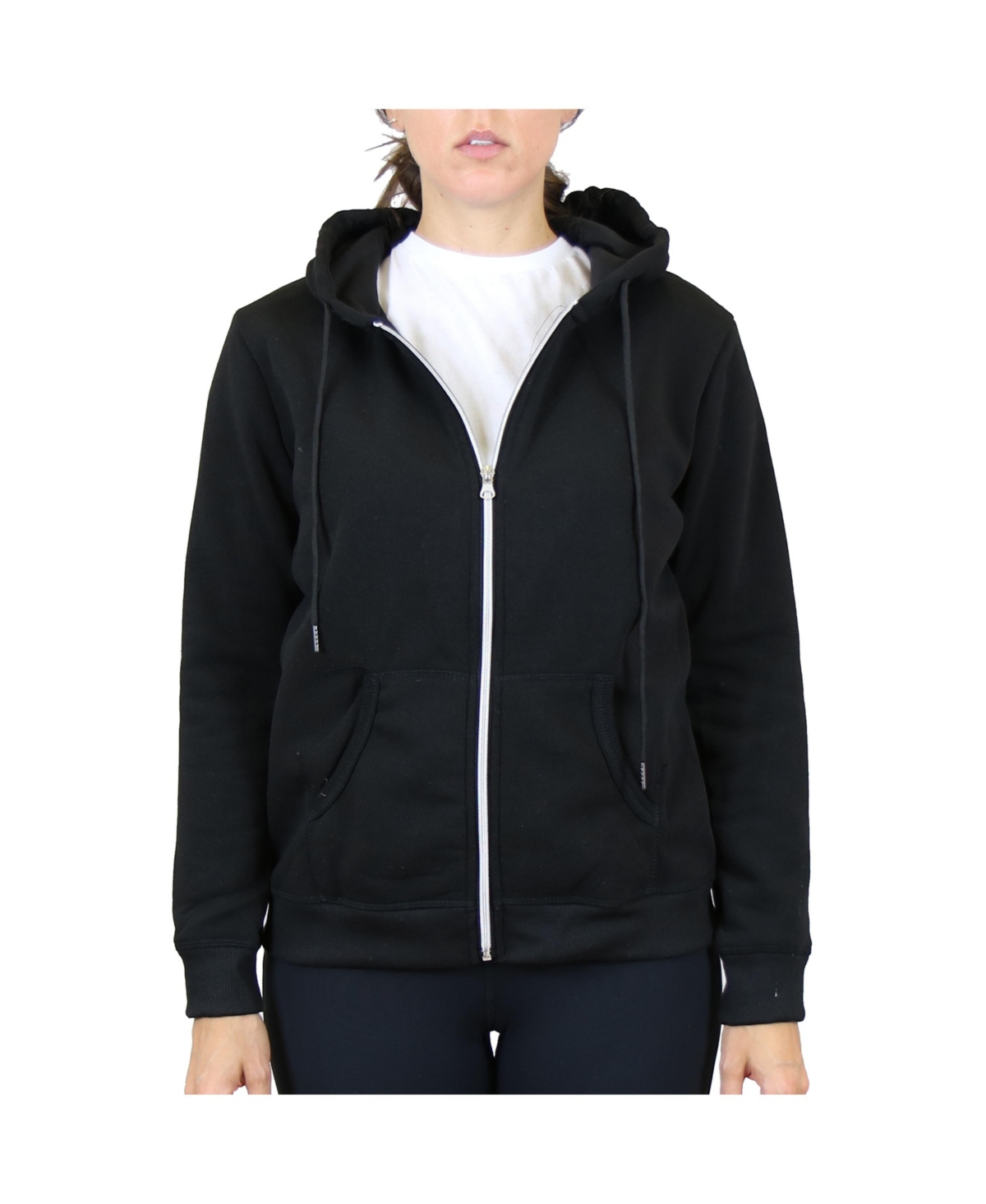 Click here for Galaxy By Harvic Womens Fleece-Lined Zip Hoodie -... prices