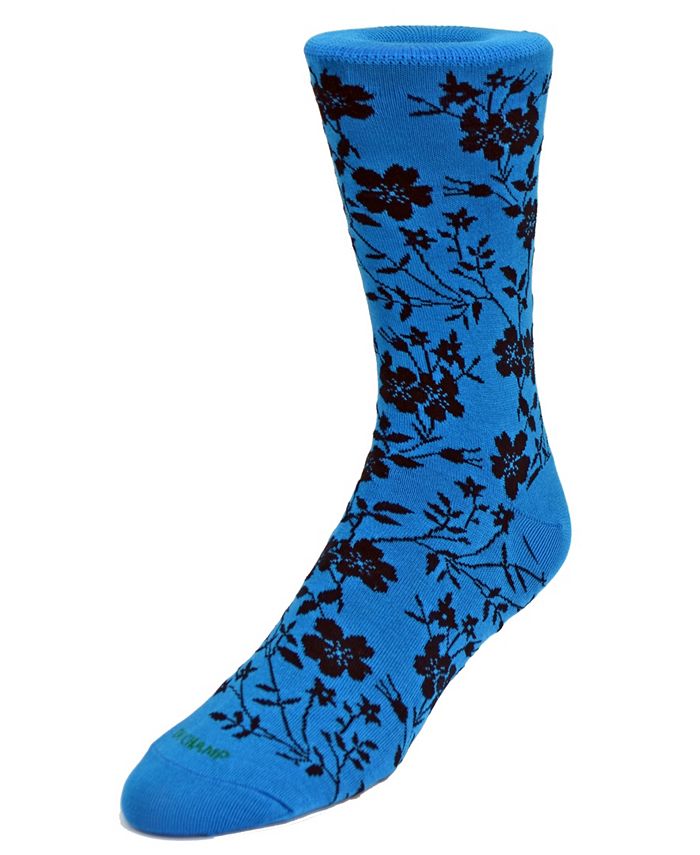 DUCHAMP LONDON Men's Floral Dress Sock - Macy's