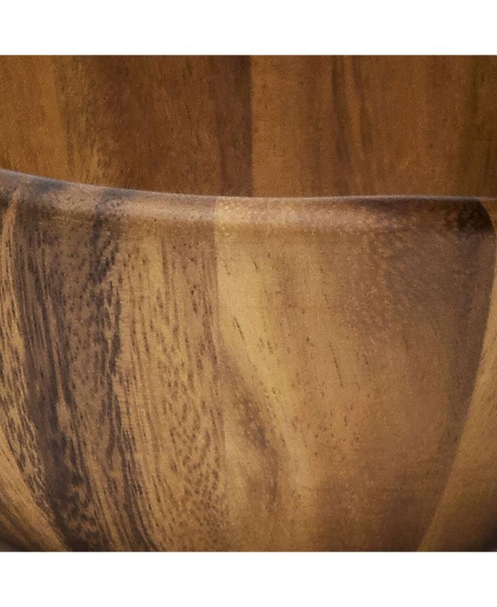 Lipper International Wooden Salad Serveware Bowl, Set of 4 - Macy's