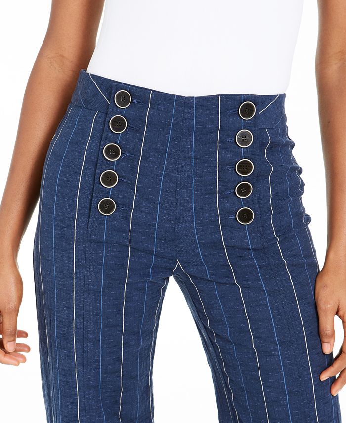 Nanette Lepore Striped Sailor Pants - Macy's