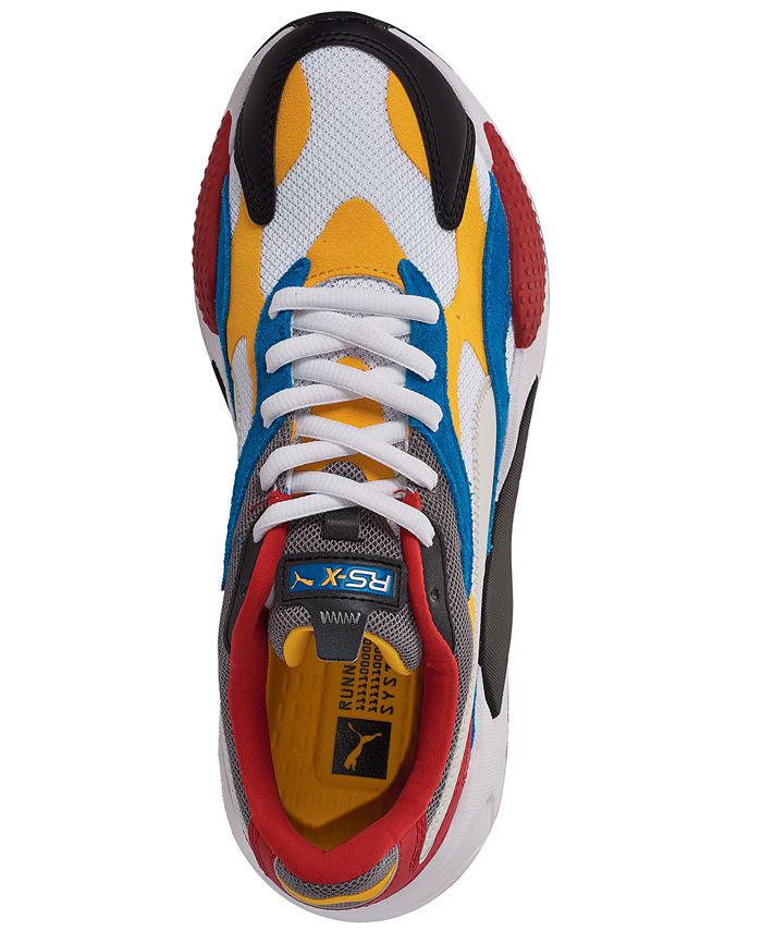 Puma Men's RS-X3 Puzzle Casual Sneakers from Finish Line - Macy's