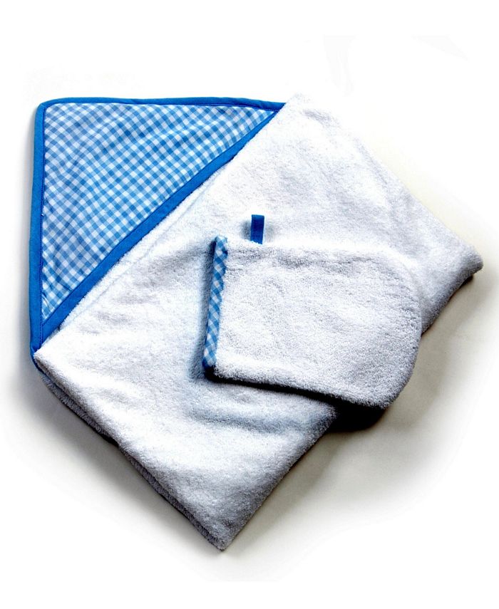 Tadpoles Hooded Towel Mitt Set - Macy's