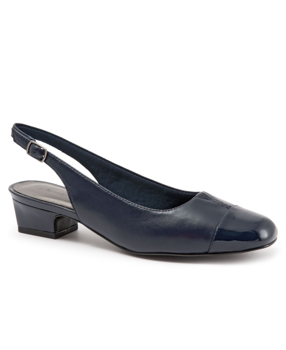 Click here for Trotters Dea Pump - Navy/navy prices