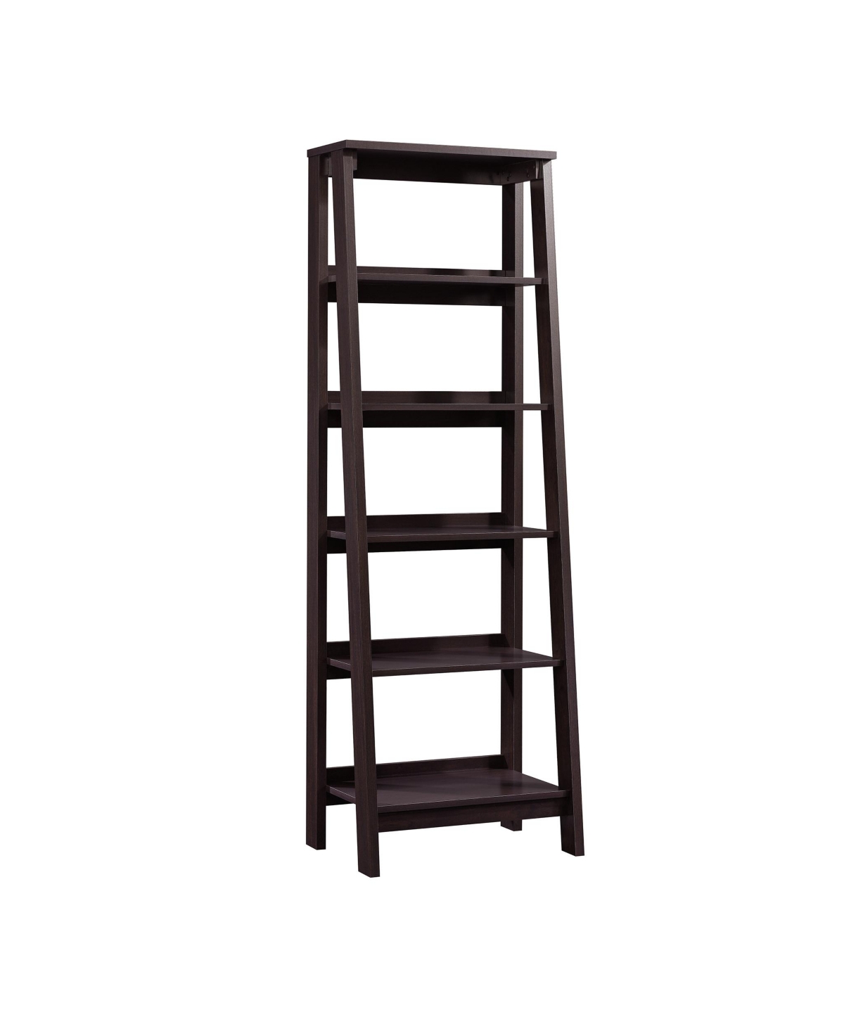 Click here for Sauder Trestle 5-Shelf Bookcase - Jamocha wood prices
