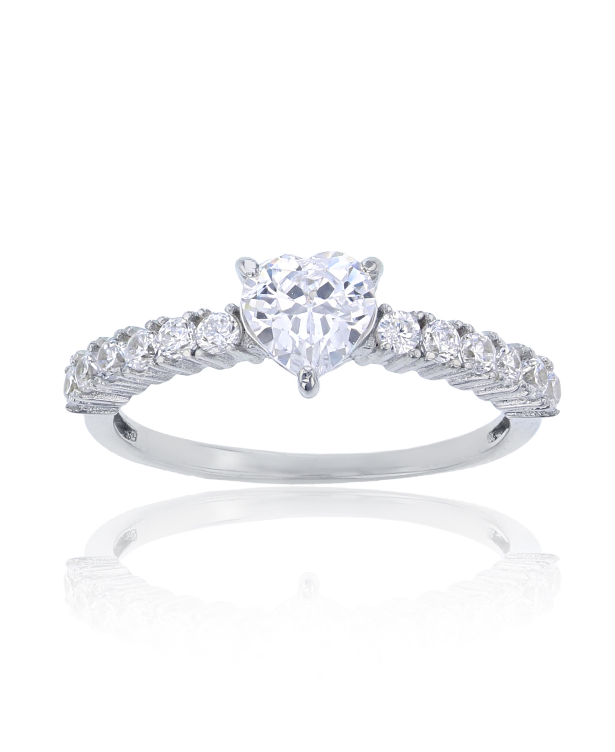 Click here for Red  Green  Purple  or White Heart Cubic Zirconia... prices