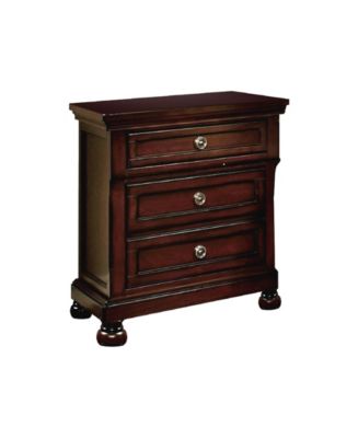 Transitional Style Night Stand - Macy's