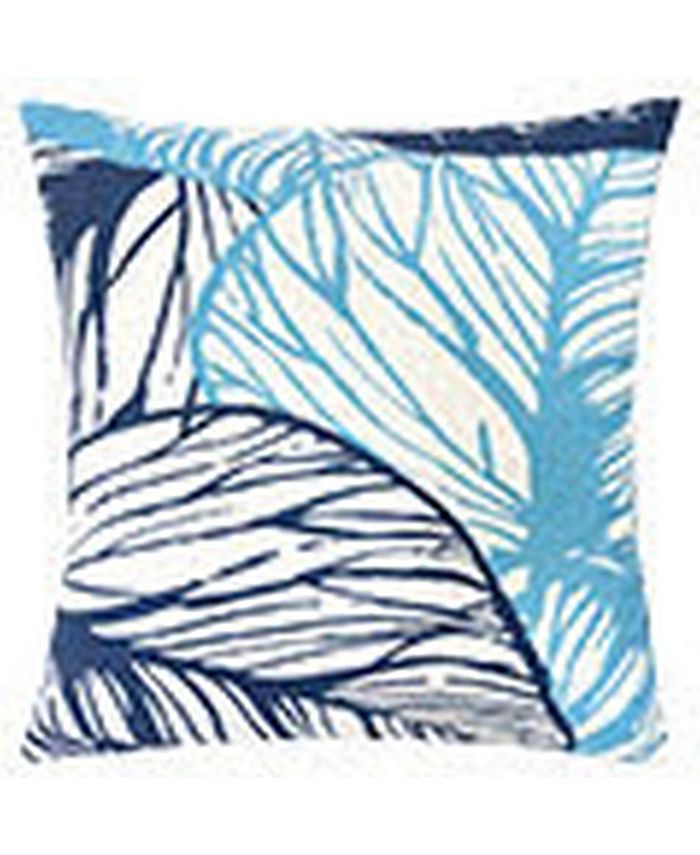 Homey Cozy Outdoor Nancy Leaf Set of 2 Throw Pillows - Macy's