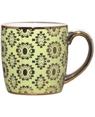 Home Essentials Metallic Green Mug - Macy's