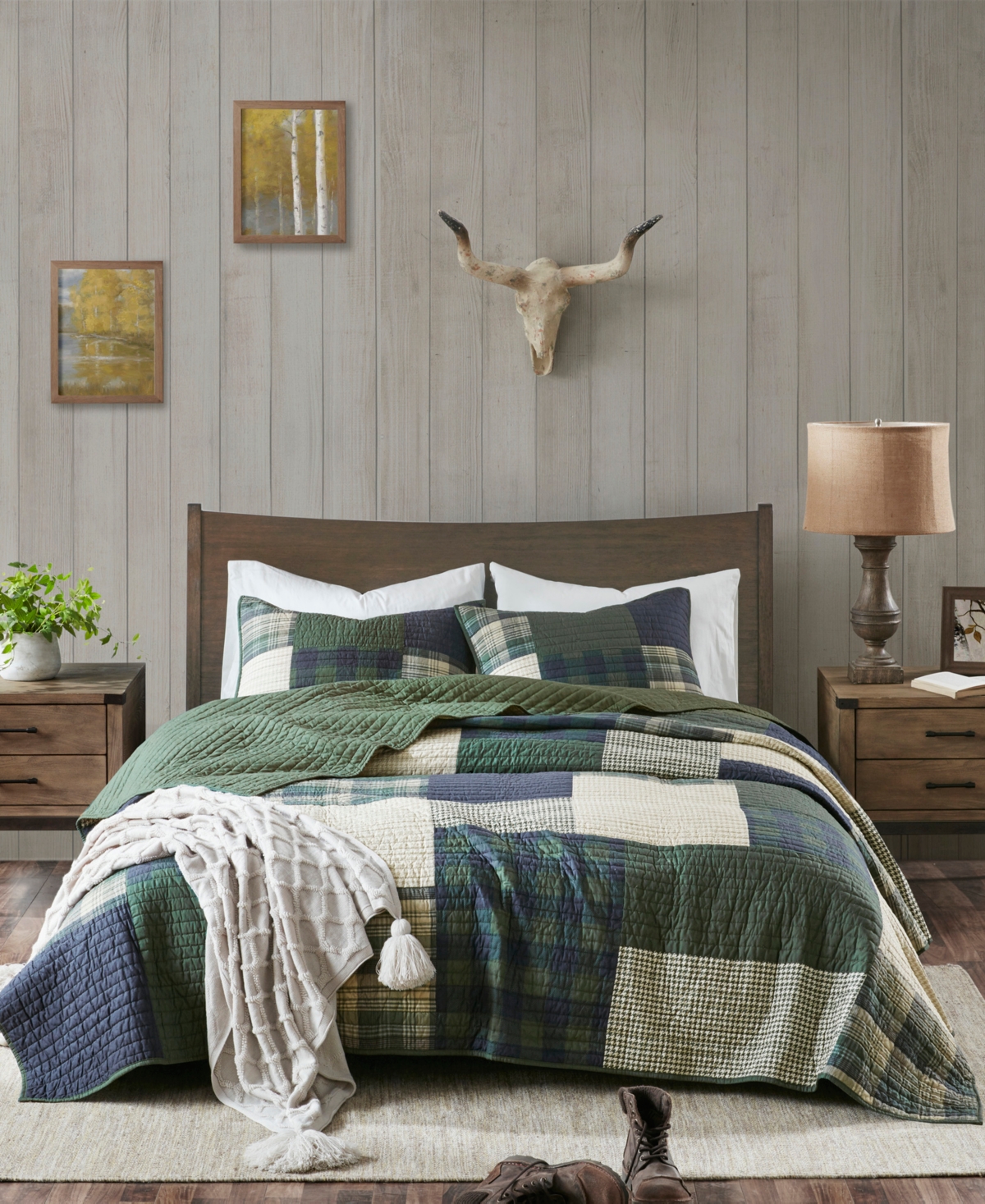 Click here for Woolrich Mill Creek Oversized Cotton 3-Pc. Quilt S... prices