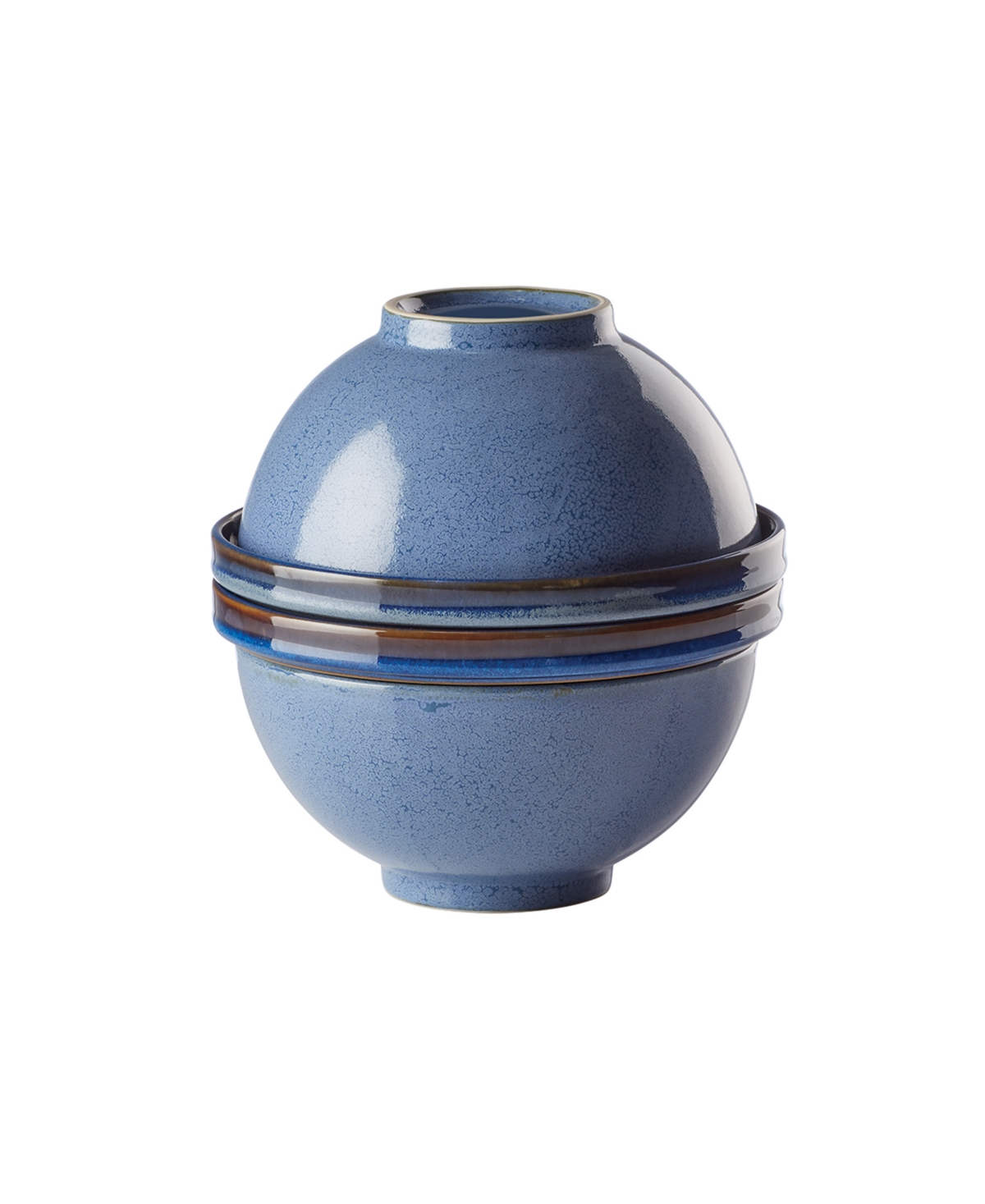 Click here for Lenox Luna Nesting Blue 8 Piece Dinnerware Set - B... prices