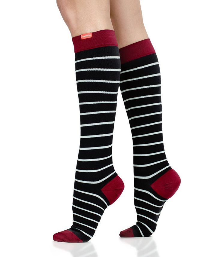 VIM & VIGR Nautical Stripe Compression Sock - Macy's