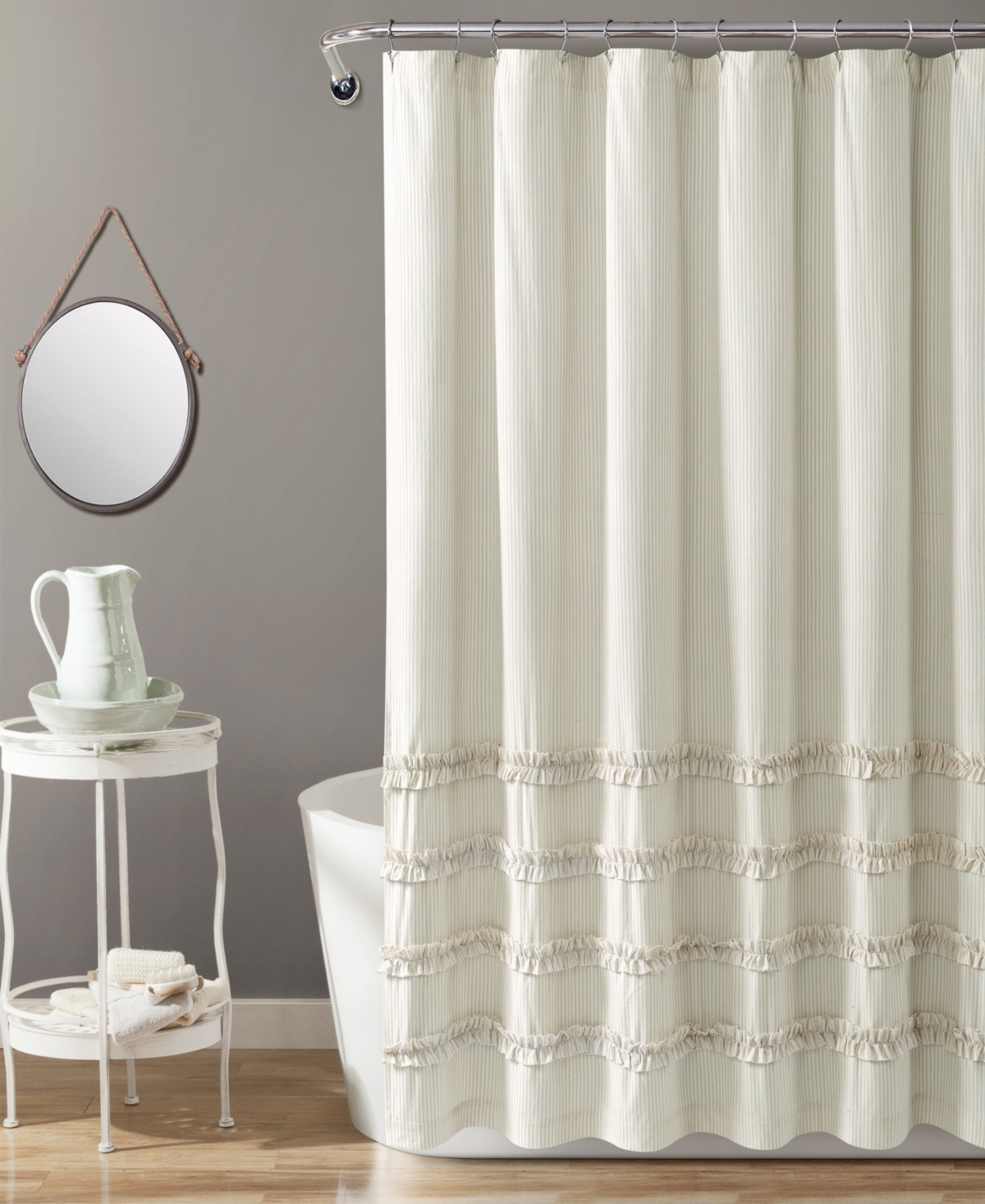 Click here for Lush Decor Vintage Stripe Yarn Dyed Cotton Shower... prices