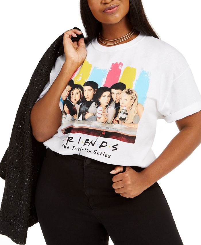 Love Tribe Trendy Plus Size Friends Group Shot T-Shirt, Created for ...