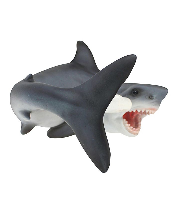 Design Toscano Shark Attack Bathroom Toilet Paper Holder - Macy's
