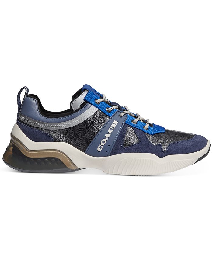 COACH Men's Signature Tech Runner Sneakers - Macy's