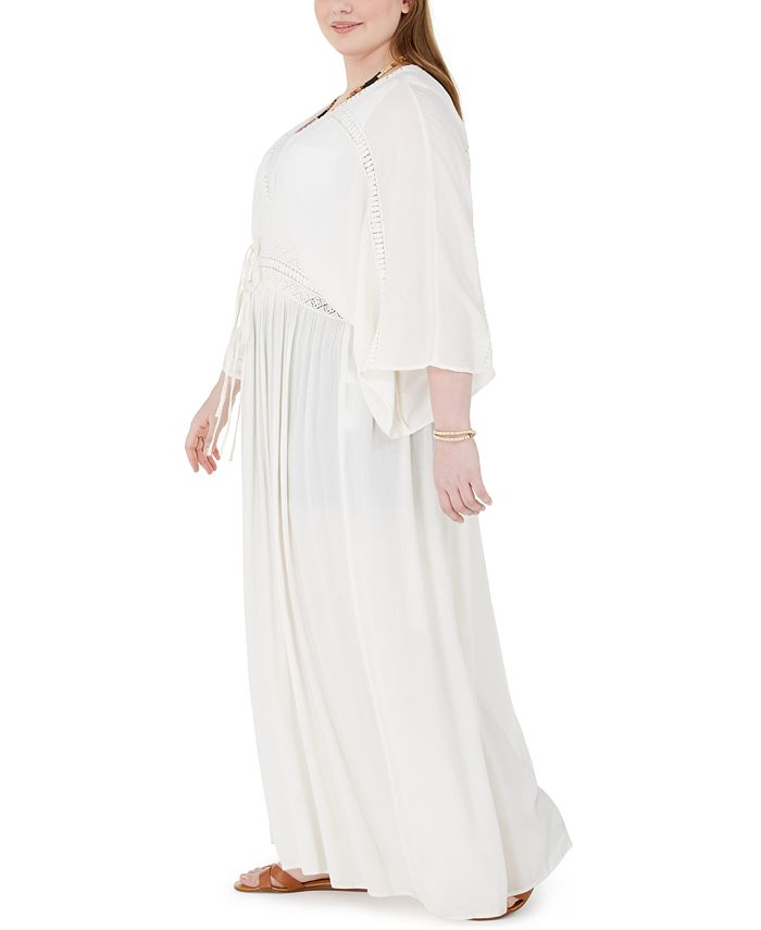 Band of Gypsies Trendy Plus Size Maxi Duster Jacket - Macy's