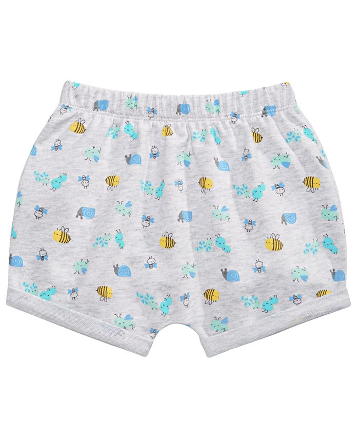 First Impressions Baby Boys Bug-Print Shorts, Created for Macy's - Macy's