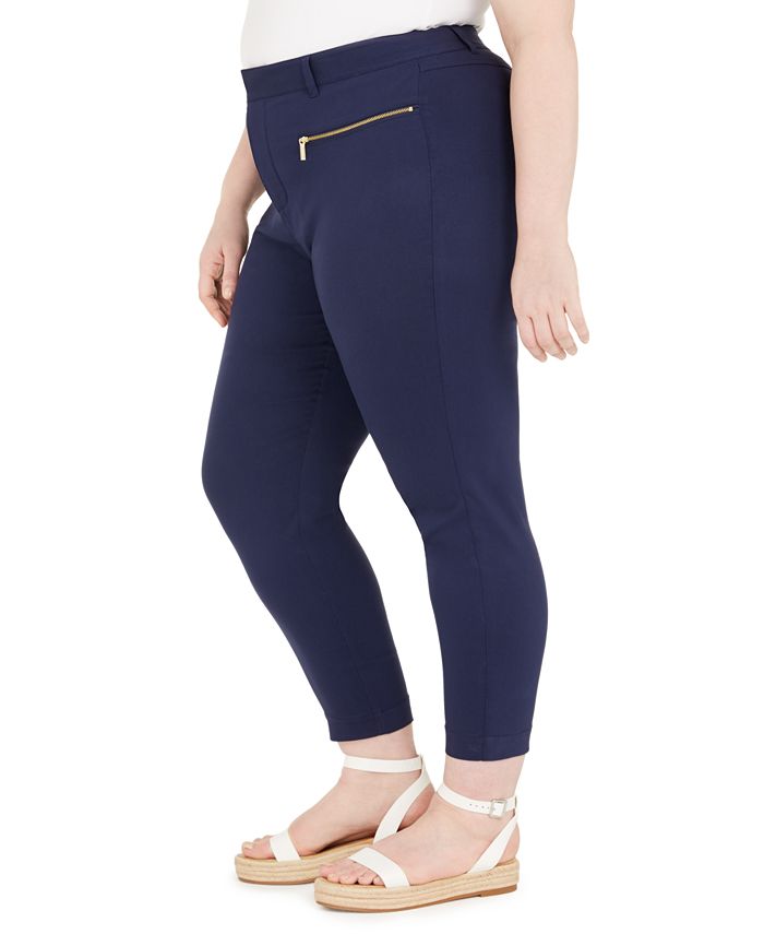Michael Kors Plus Size Zip Pocket Skinny Pants Macys