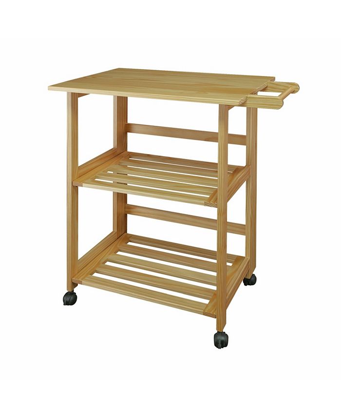 Yu Shan Trek Folding Kitchen Cart - Macy's