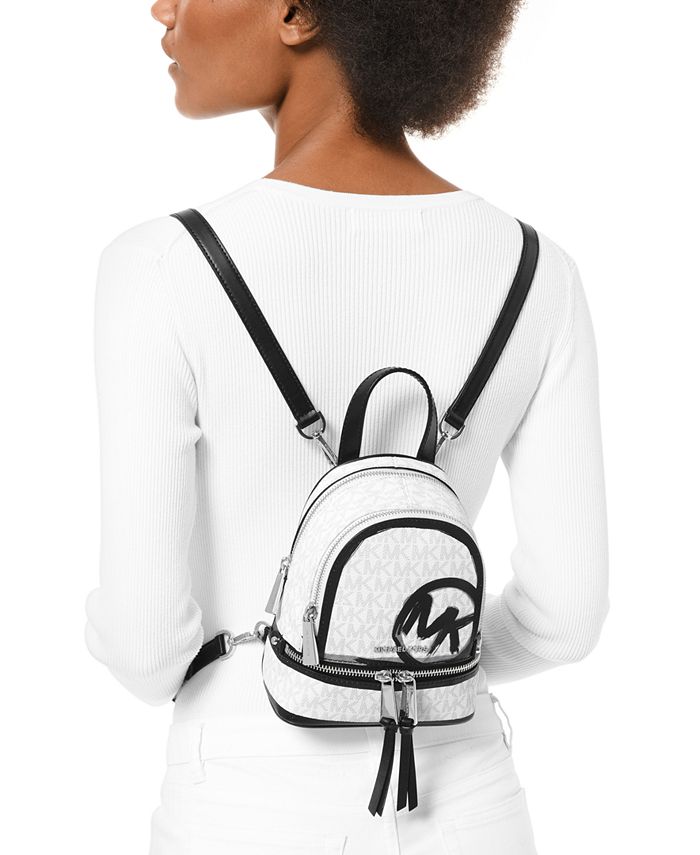 Michael Kors Rhea Zip Mini Messenger Backpack - Macy's