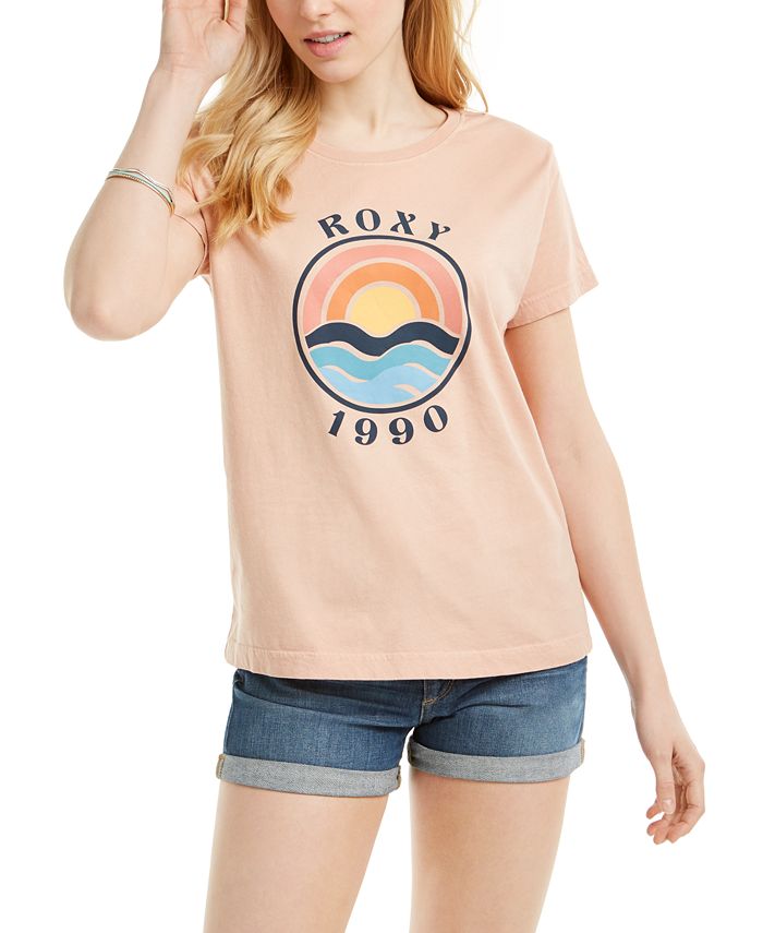 Roxy Old School Days T-Shirt - Macy's