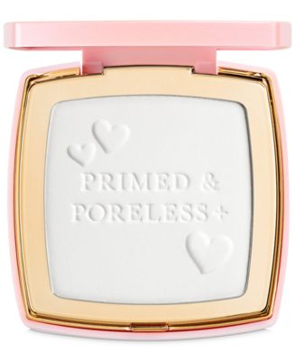 Too Faced Primed & Poreless Faced Powder - Macy's