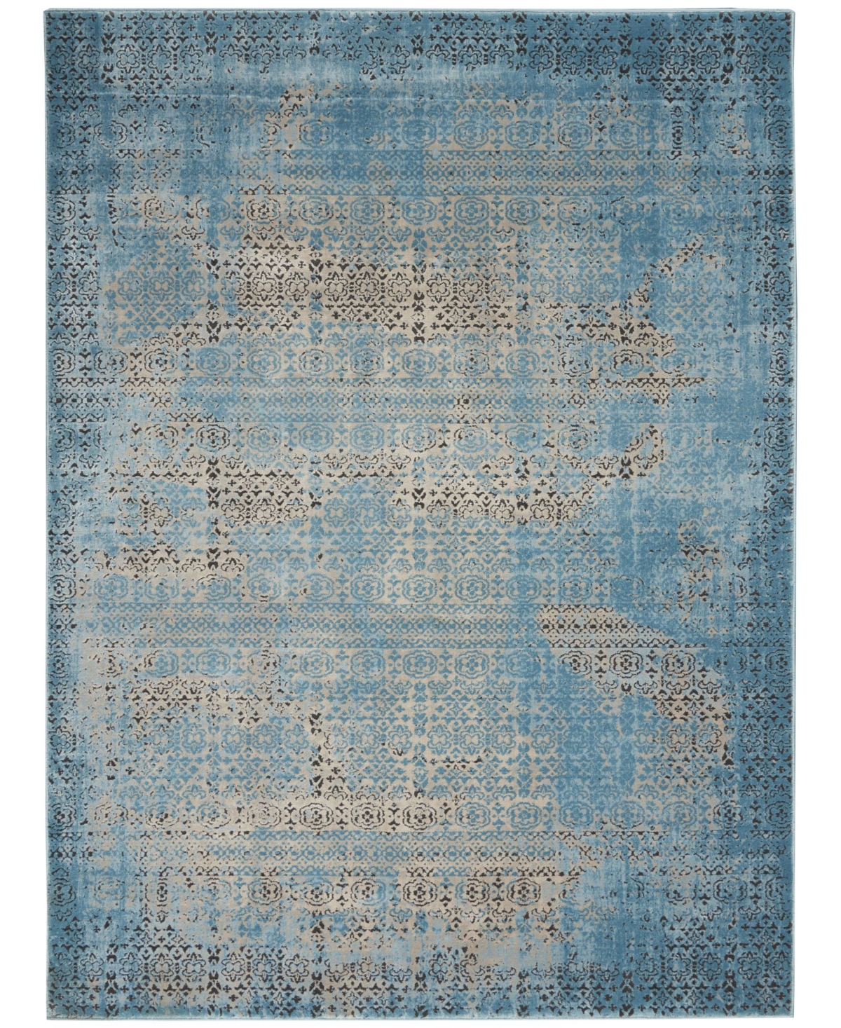 Click here for Long Street Looms Fate FAT01 53 x 74 Area Rug - Bl... prices