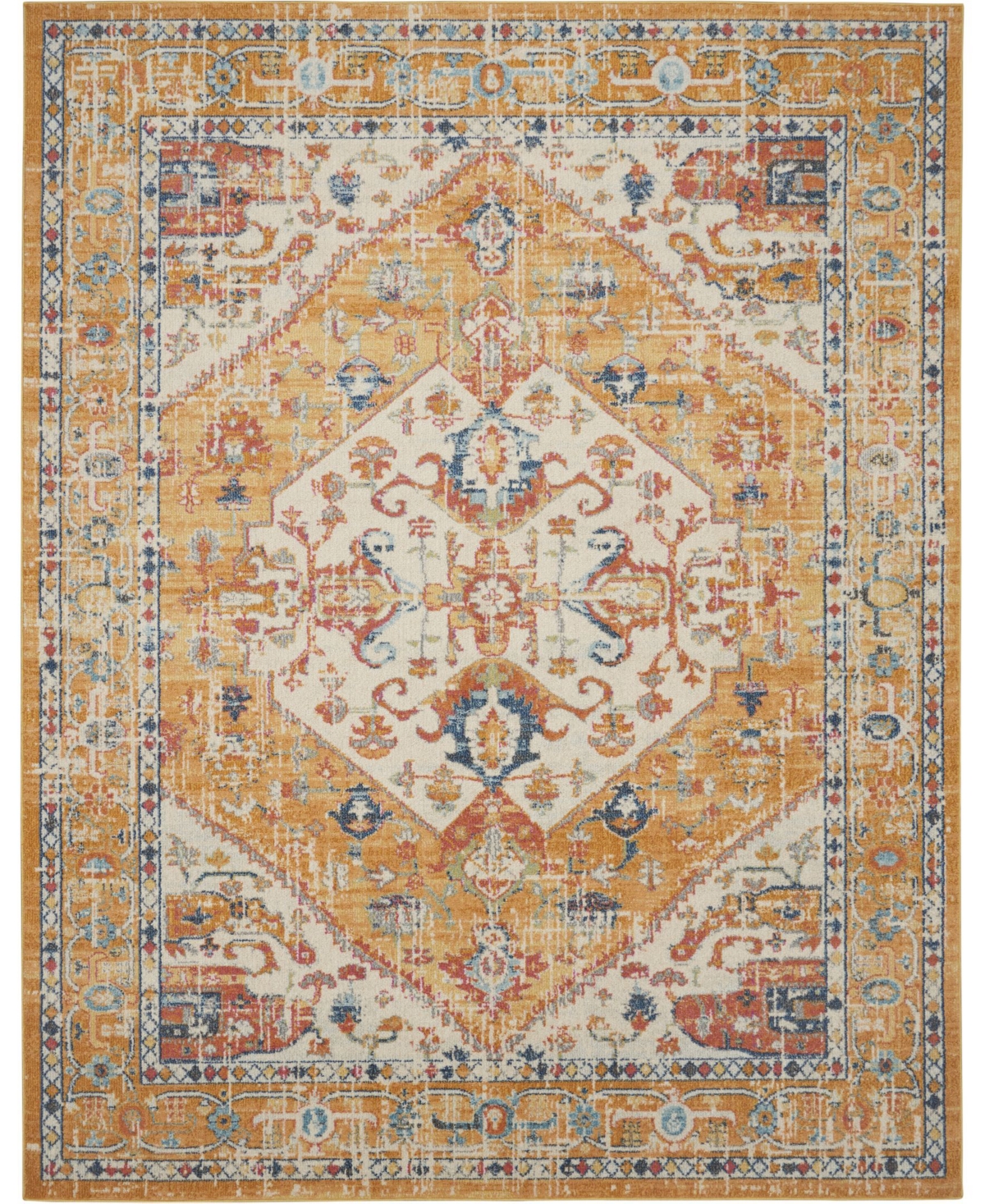 Click here for Long Street Looms Zeal ZEA23 8 x 10 Area Rug - Yel... prices