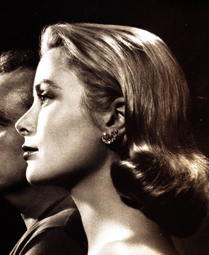 Grace Kelly Collection 18k Gold Plated Crescent Pierced Earring - Macy's