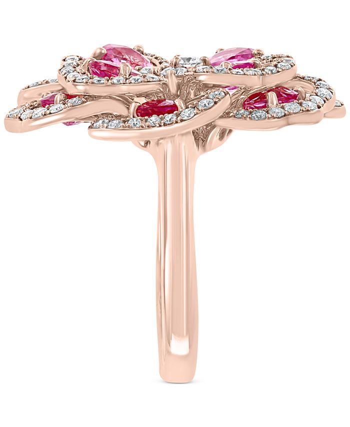 EFFY Collection EFFY® Pink Sapphire (3-3/4 ct.t.w.) & Diamond (7/8 ct ...