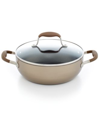 Anolon Advanced Bronze 3.5 Qt. Covered Chef's Casserole - Macy's