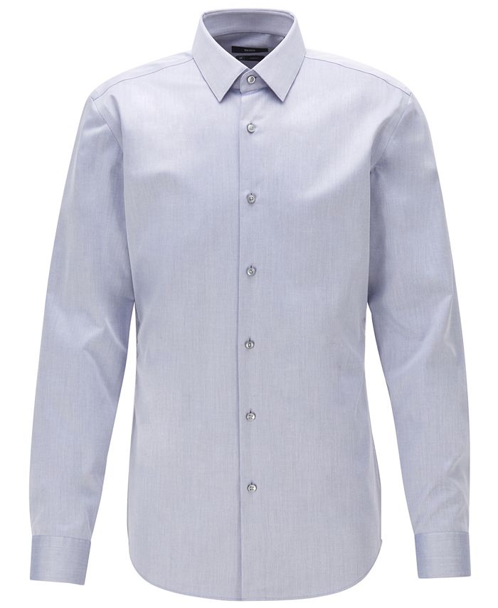 Hugo Boss Men's Isko Navy Shirt - Macy's