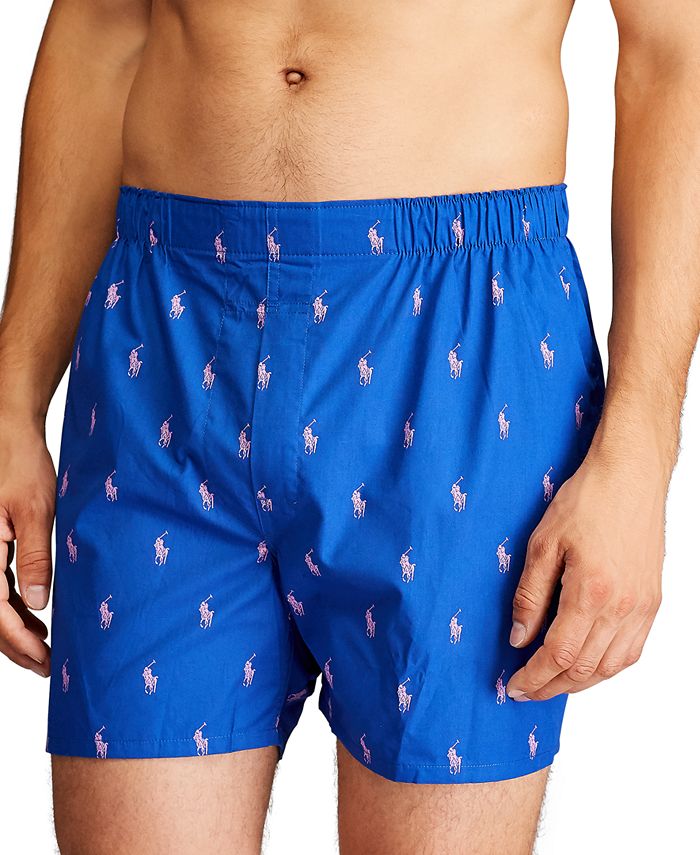 Polo Ralph Lauren Classic Woven Boxers - Macy's