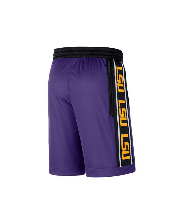 Nike Men's LSU Tigers Dri-Fit Taped Shorts - Macy's