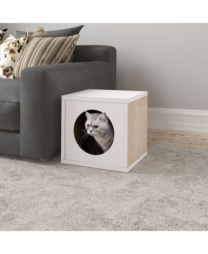 Way Basics Cat Cube Scratcher - Macy's