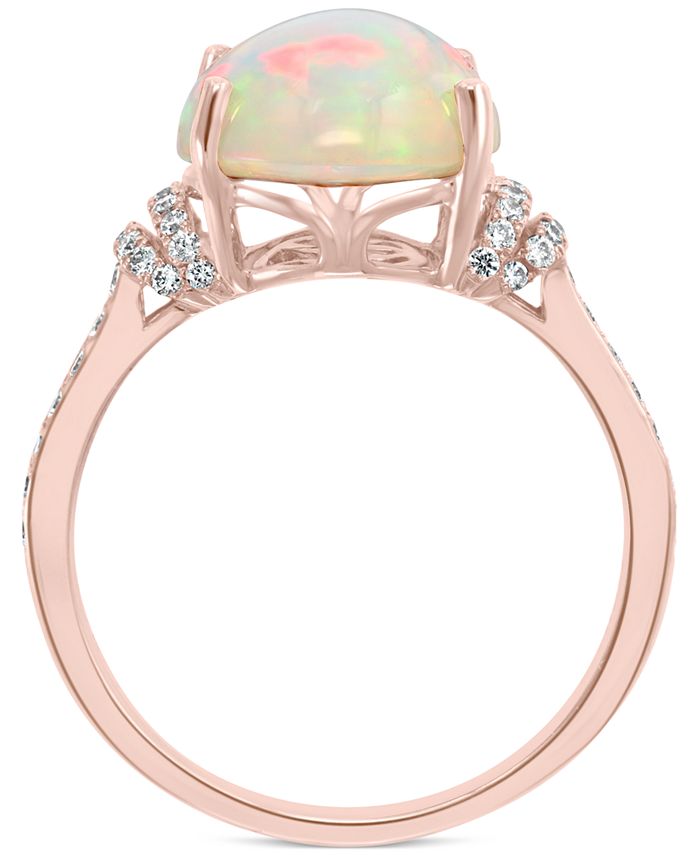 EFFY Collection EFFY® Opal (3-1/6 ct. t.w.) & Diamond (1/4 ct. t.w ...