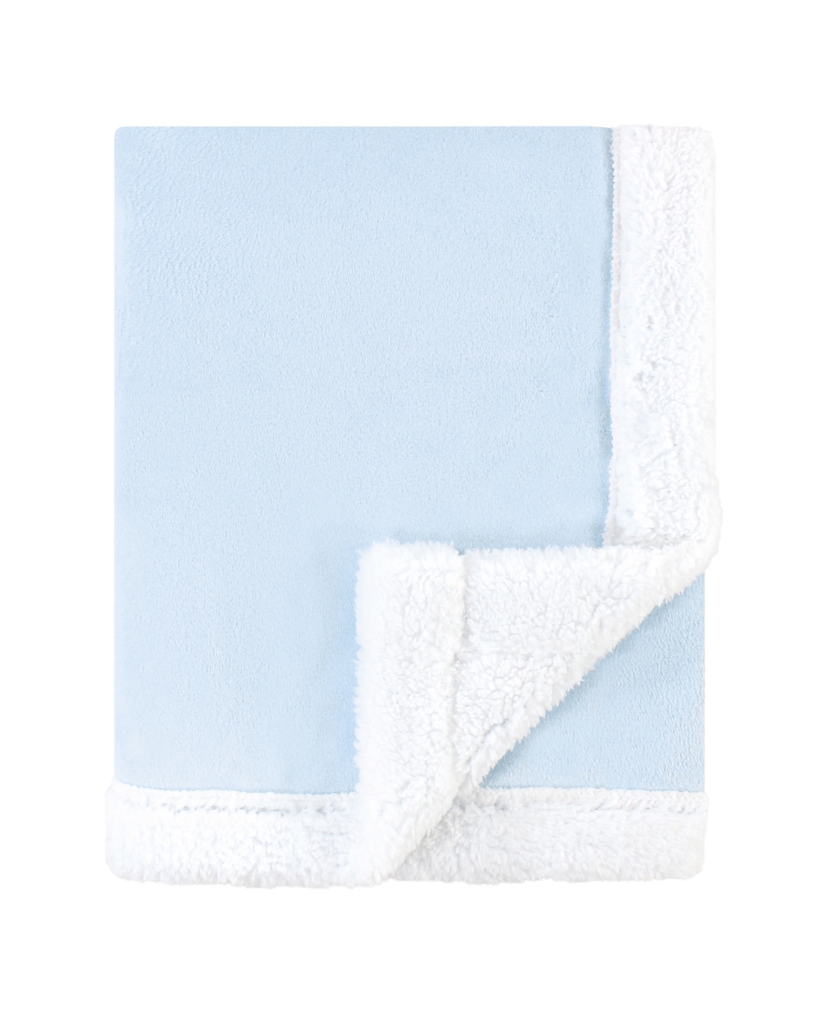Click here for Hudson Baby Boys Plush Two-Ply Comfort Throw - Blu... prices
