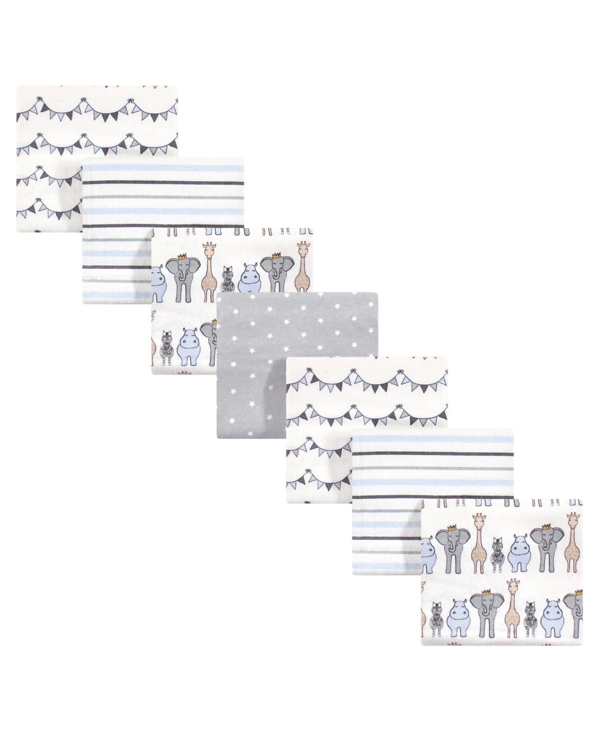 Click here for Hudson Baby Infant Boy Cotton Flannel Receiving Bl... prices