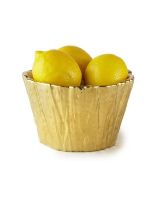 Leeber Tree Bark Porcelain Bowl - Macy's