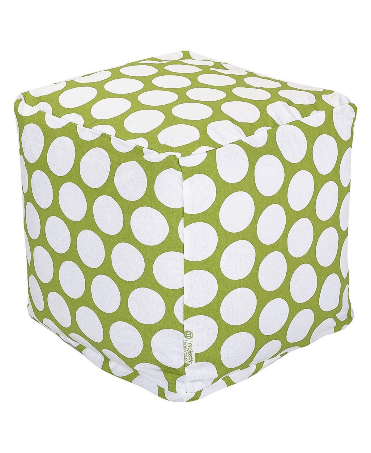 Click here for Majestic Home Goods Large Polka Dot Ottoman Pouf C... prices